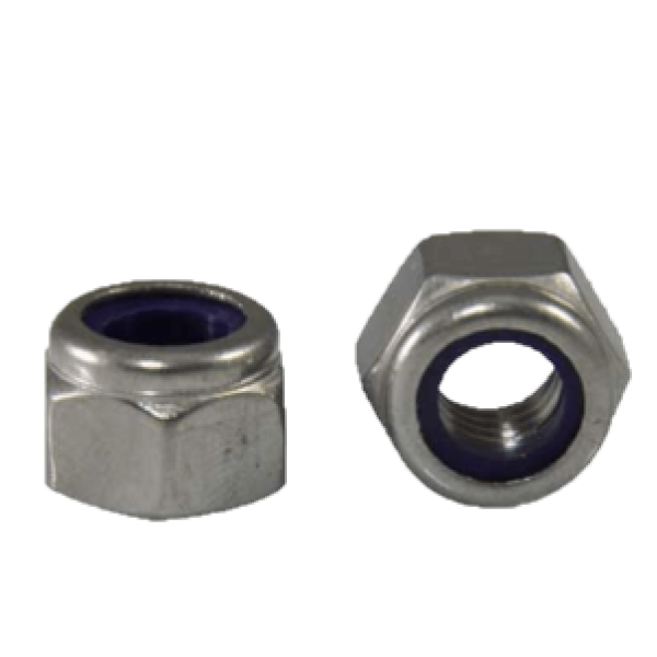 ISO 7040 Sechskantmutter mit Polyamidklemmteil