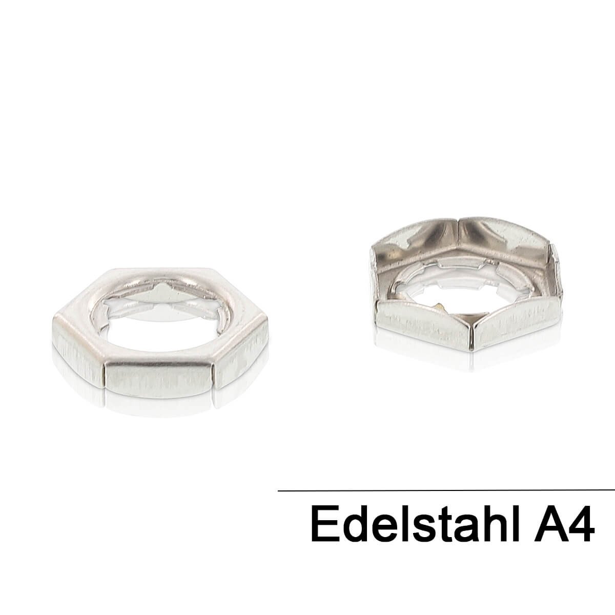 DIN 7967 A4 M5 Sicherungsmuttern (500 Stück), 20,16