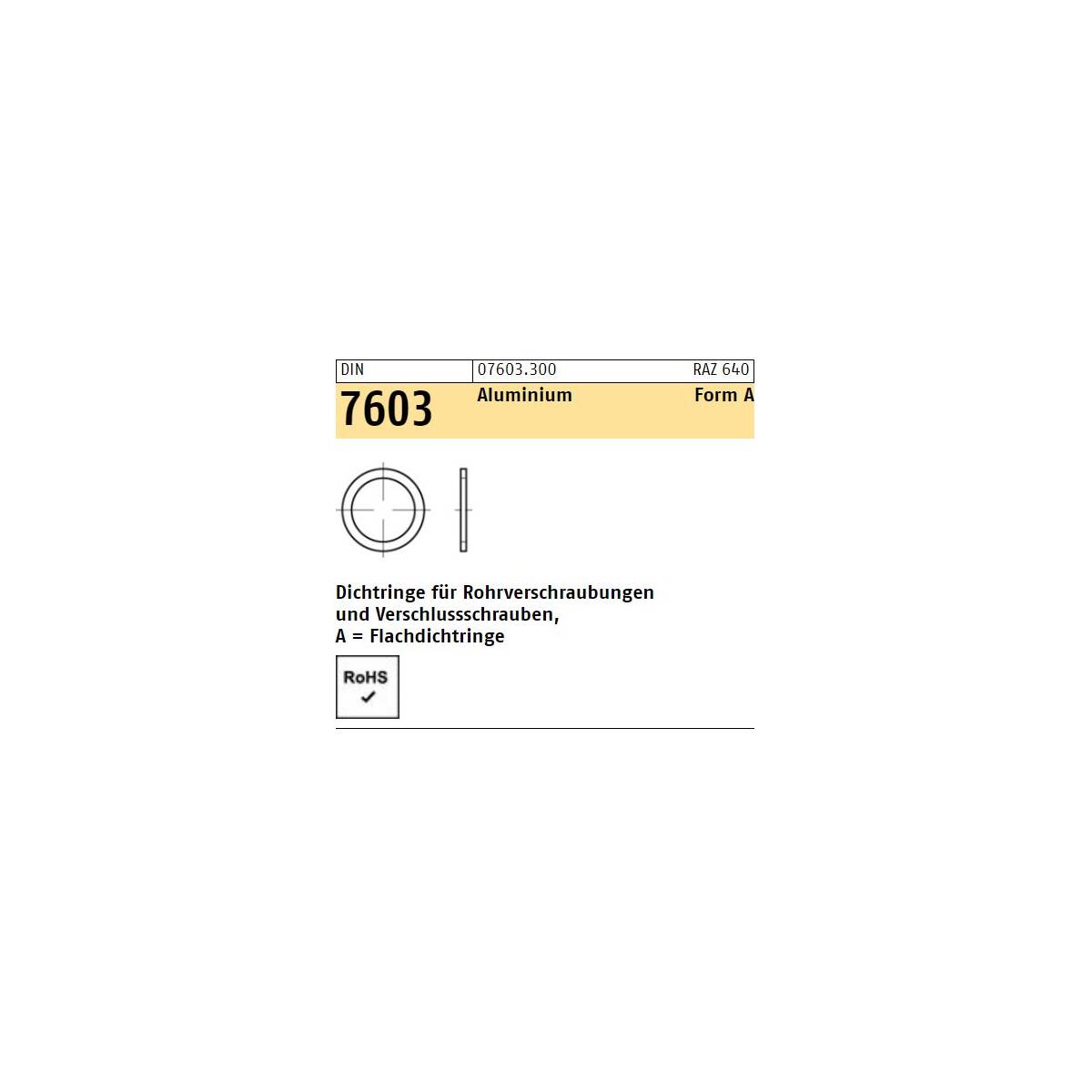 DIN 7603A Dichtring Form A Aluminium, € 6,92