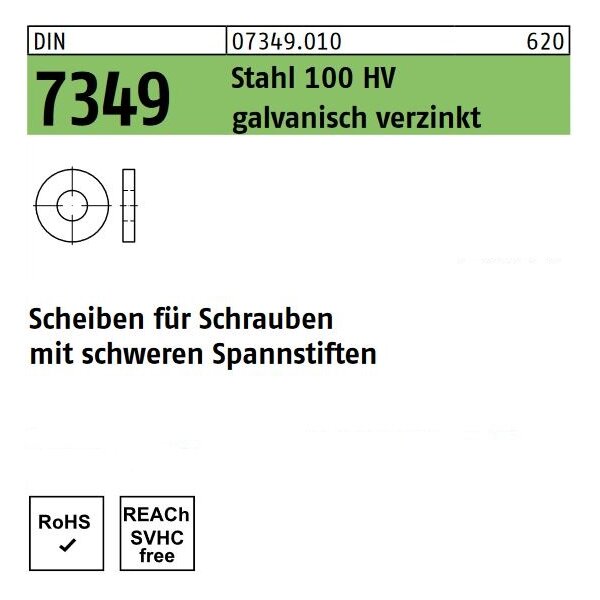DIN 7349 Scheiben online kaufen extra hoch