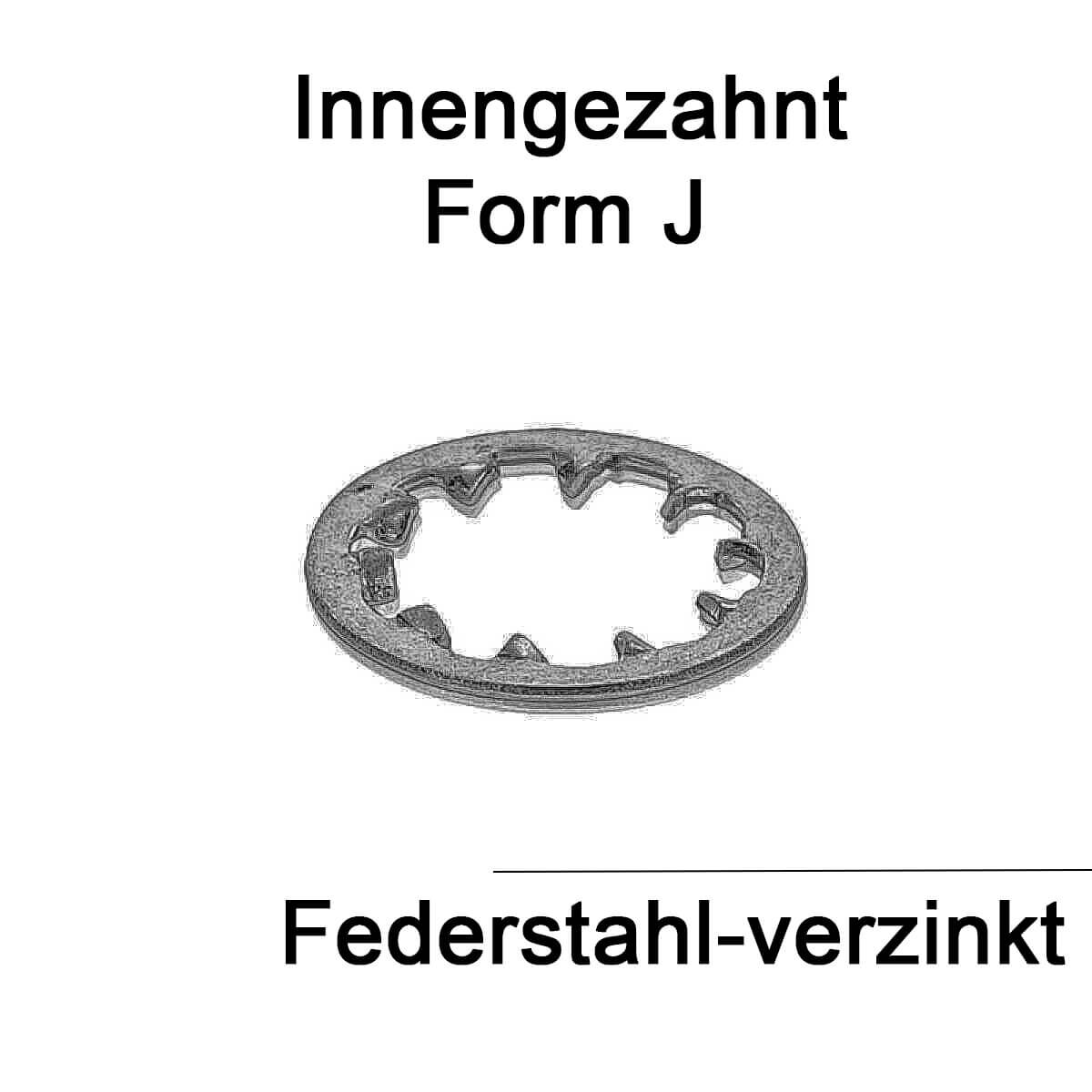 DIN 6797 Zahnscheiben - Form I - verzinkt, € 5,57