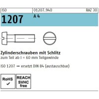 ISO 1207 Zylinderschrauben SZ Edelstahl A4, € 18,87
