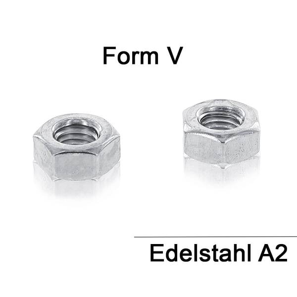 DIN 980 - ISO 7042 Sechskantmutter mit Metallklemmteil