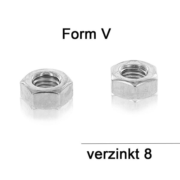 DIN 980 - ISO 7042 Sechskantmutter mit Metallklemmteil