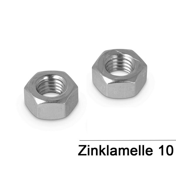 DIN 980 - ISO 7042 Sechskantmutter mit Metallklemmteil
