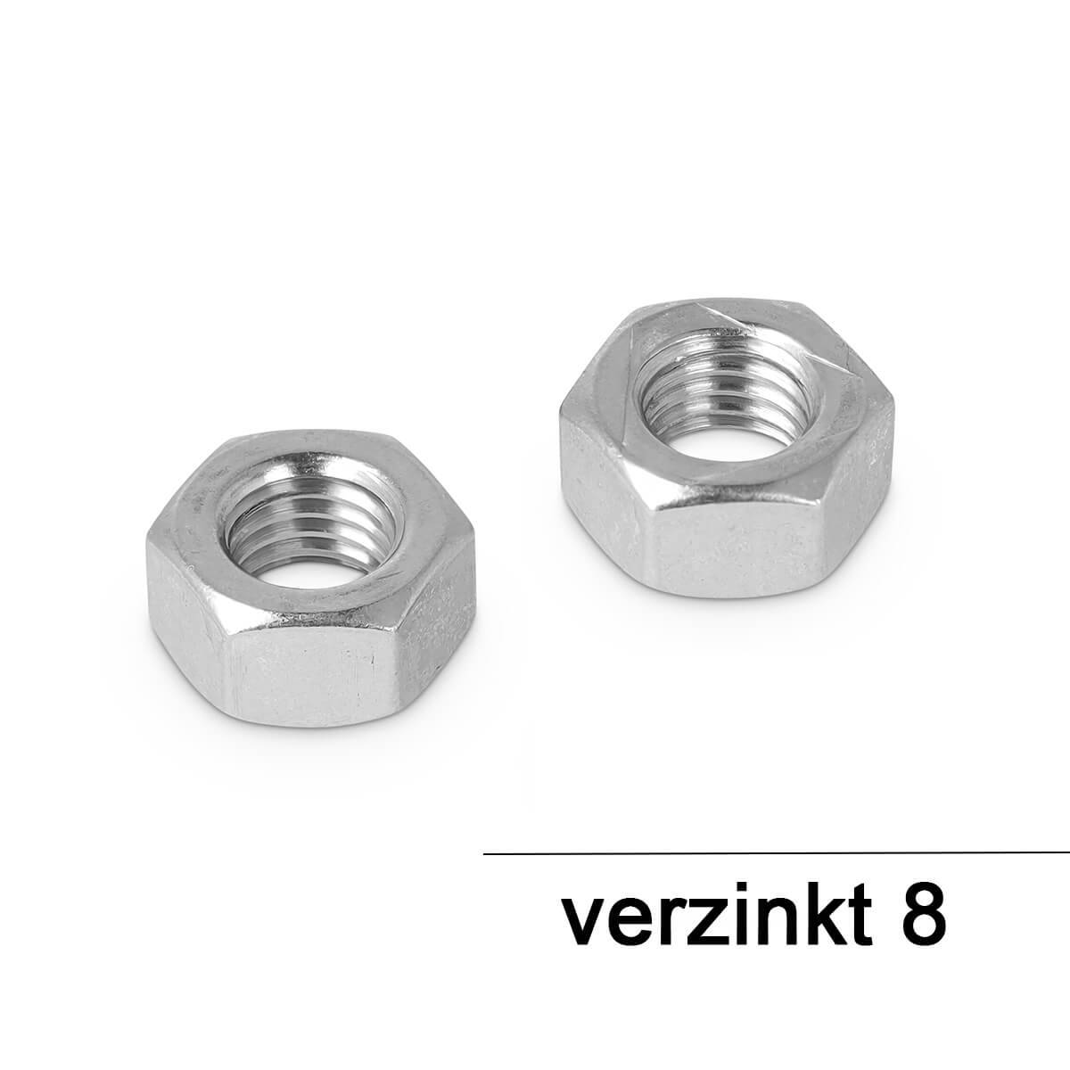 ISO 7042 Sicherungsmuttern - verzinkt 8, € 9,01