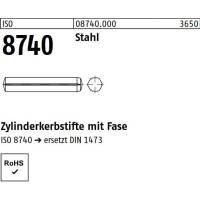 ISO 8740 Zylinderkerbstift online kaufen