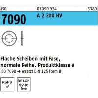 ISO 7090 flache Scheiben Edelstahl A2 200HV 16mm 100St., € 15,94