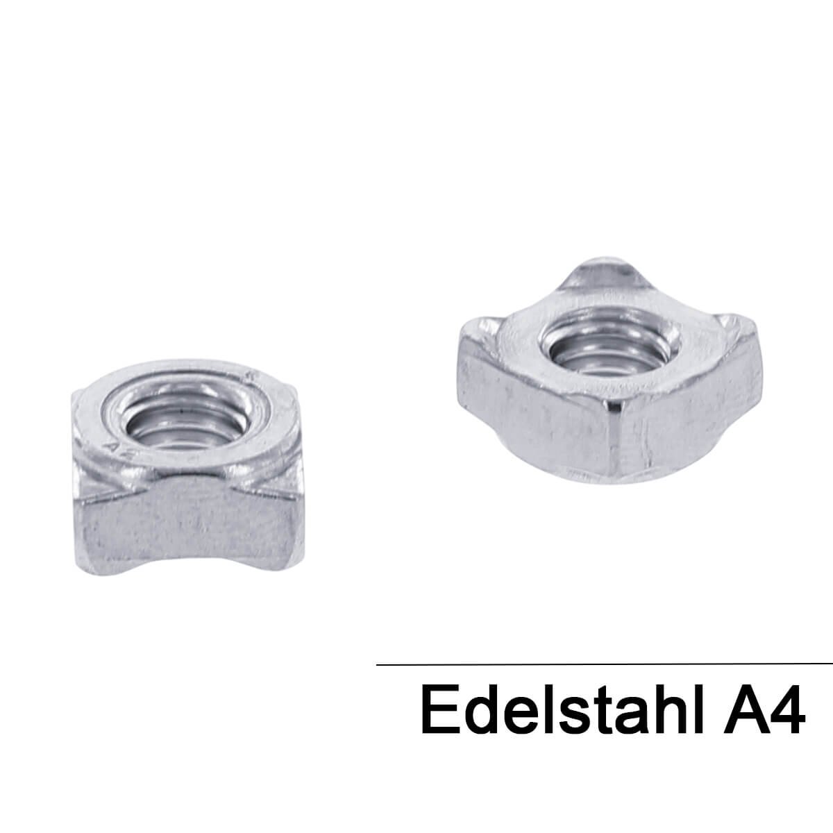 DIN 928 A4 M 8 Vierkant-Schweißmuttern - 200 Stück, € 26,32