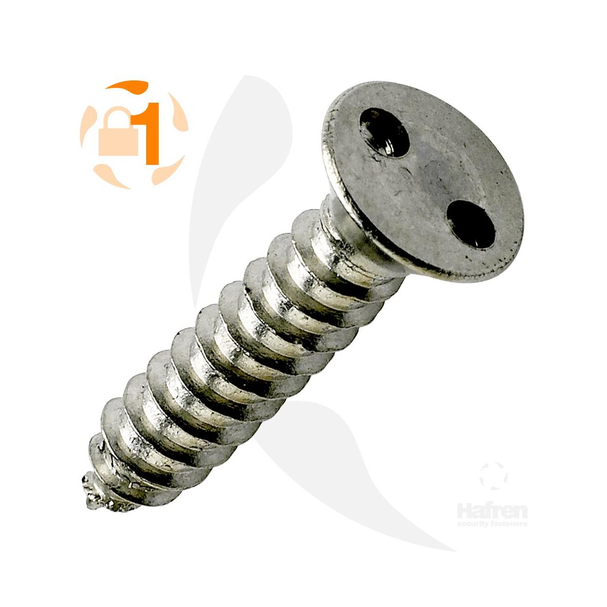 Blechschrauben Zweiloch Senkkopf A2, € 4,76