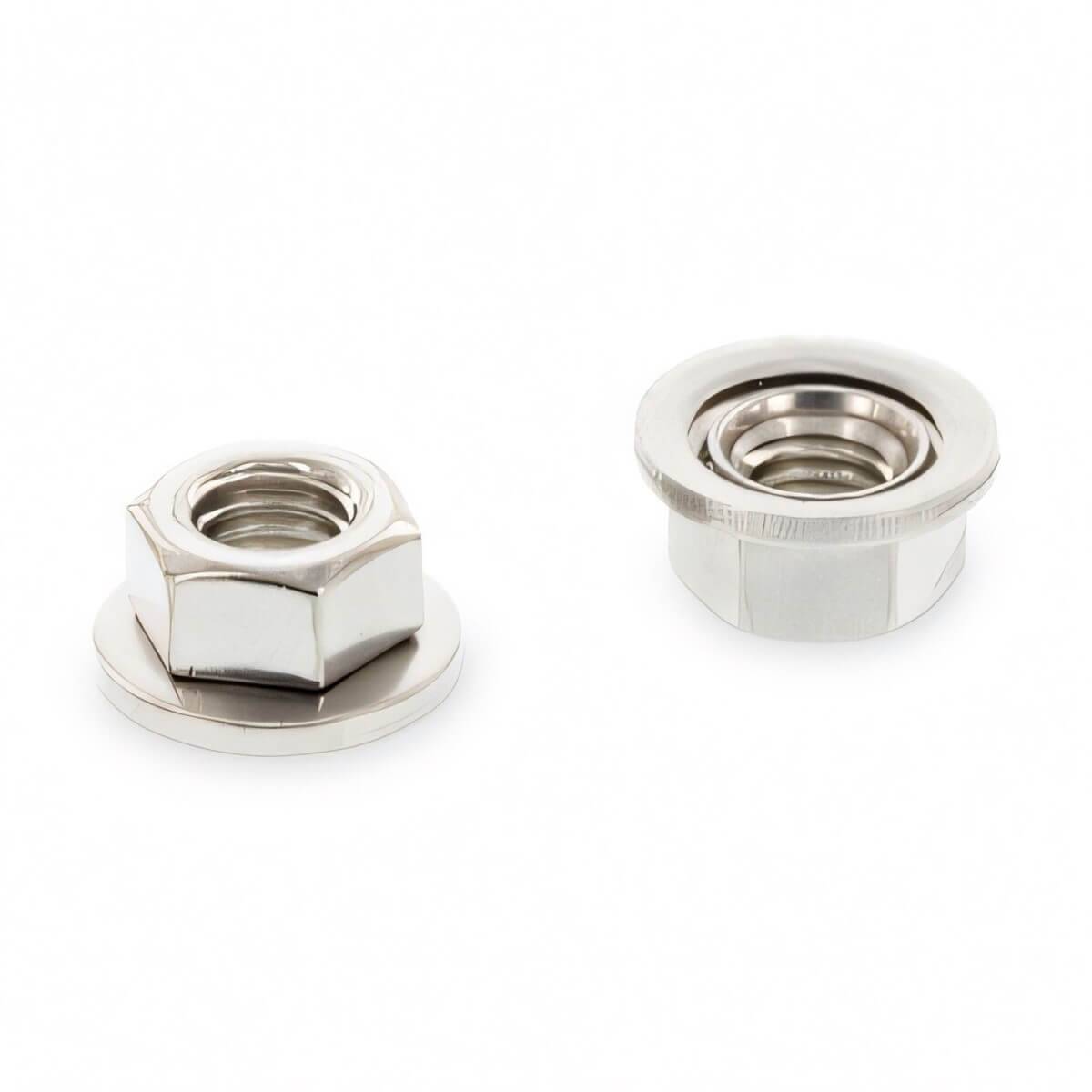 ART 9085 Kombimuttern mit beweglicher Scheibe Edelstahl A2 M5 500