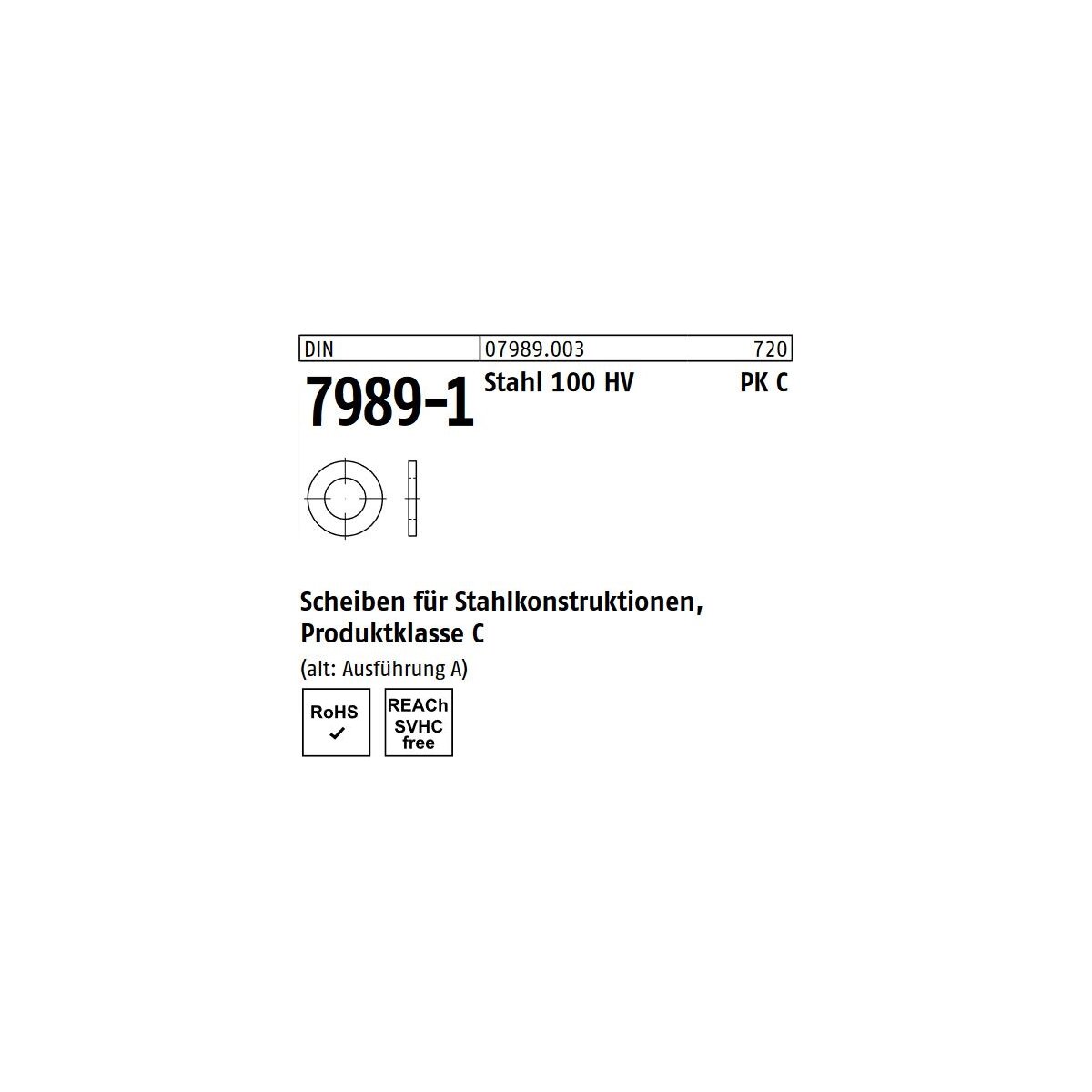 DIN 7989 Scheiben Form A Stahl, € 23,00