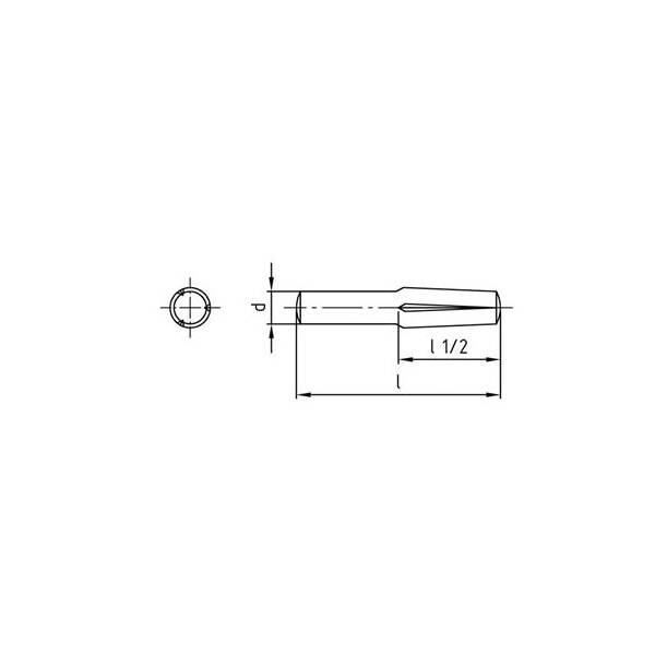 DIN 1474 Steckkerbstift online kaufen