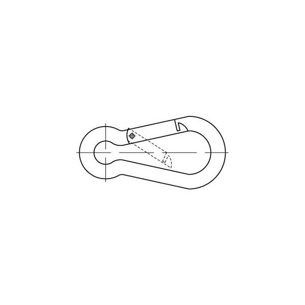 DIN 5299 Karabinerhaken - verzinkt - Form C, € 33,99