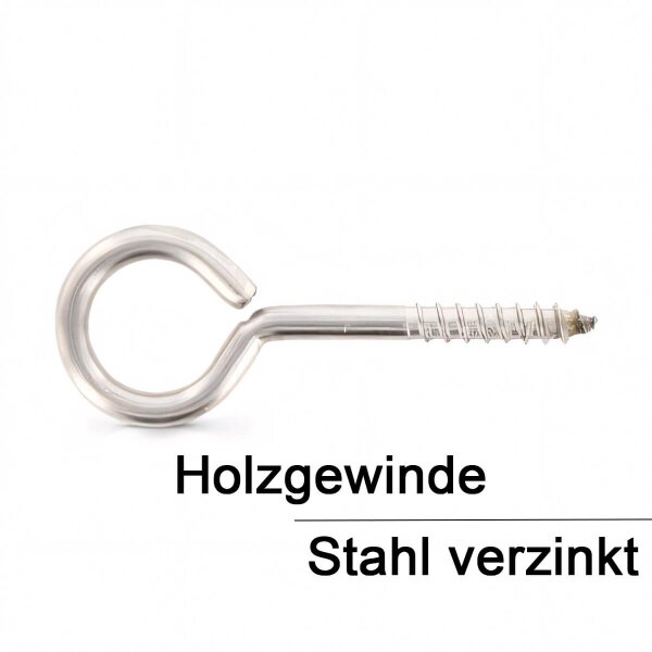 Ösenschrauben mit Holzgewinde online kaufen