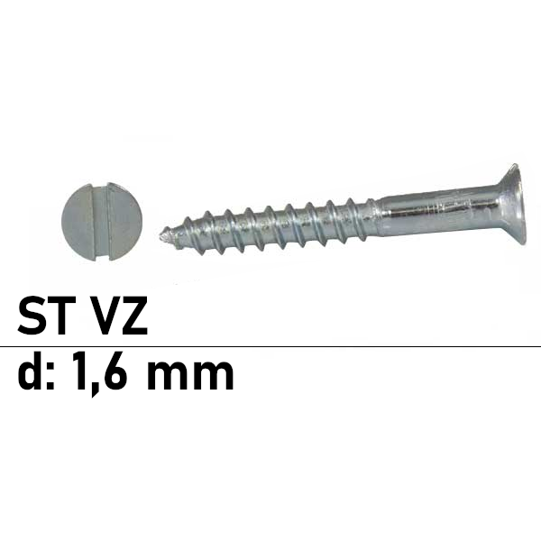 DIN 97 Senk-Holzschraube mit Schlitz online kaufen