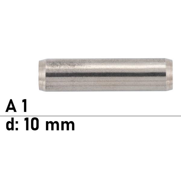 ISO 8734 Zylinderstifte durchgehärtet, Toleranzfeld m6