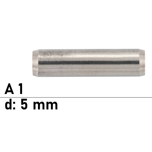 ISO 8734 Zylinderstifte durchgehärtet, Toleranzfeld m6