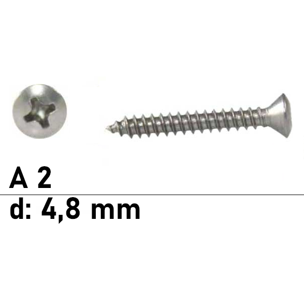 DIN 7983 - ISO 7051 Linsen-Senk-Blechschraube online kaufen