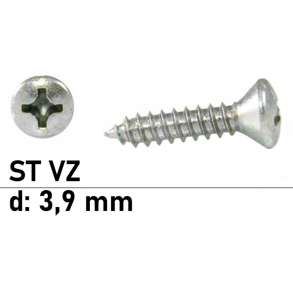 DIN 7983 - ISO 7051 Linsen-Senk-Blechschraube online kaufen