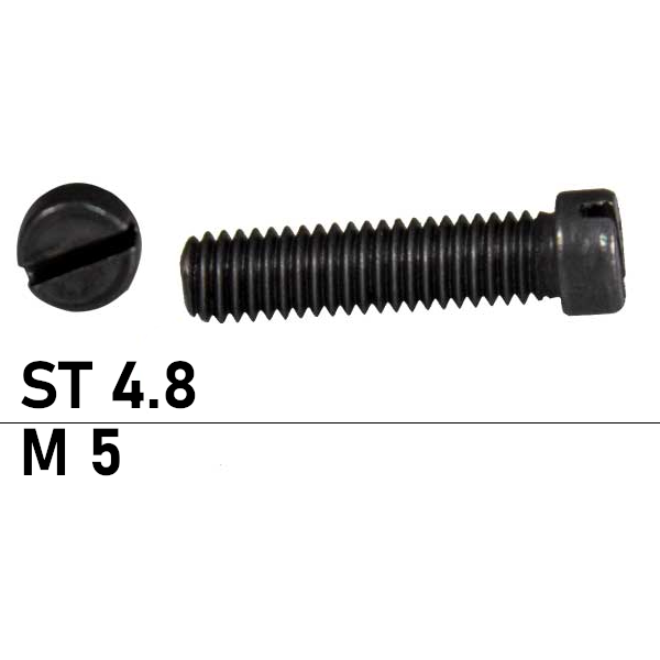 DIN 920 Flachkopfschraube mit Schlitz, kleiner Kopf
