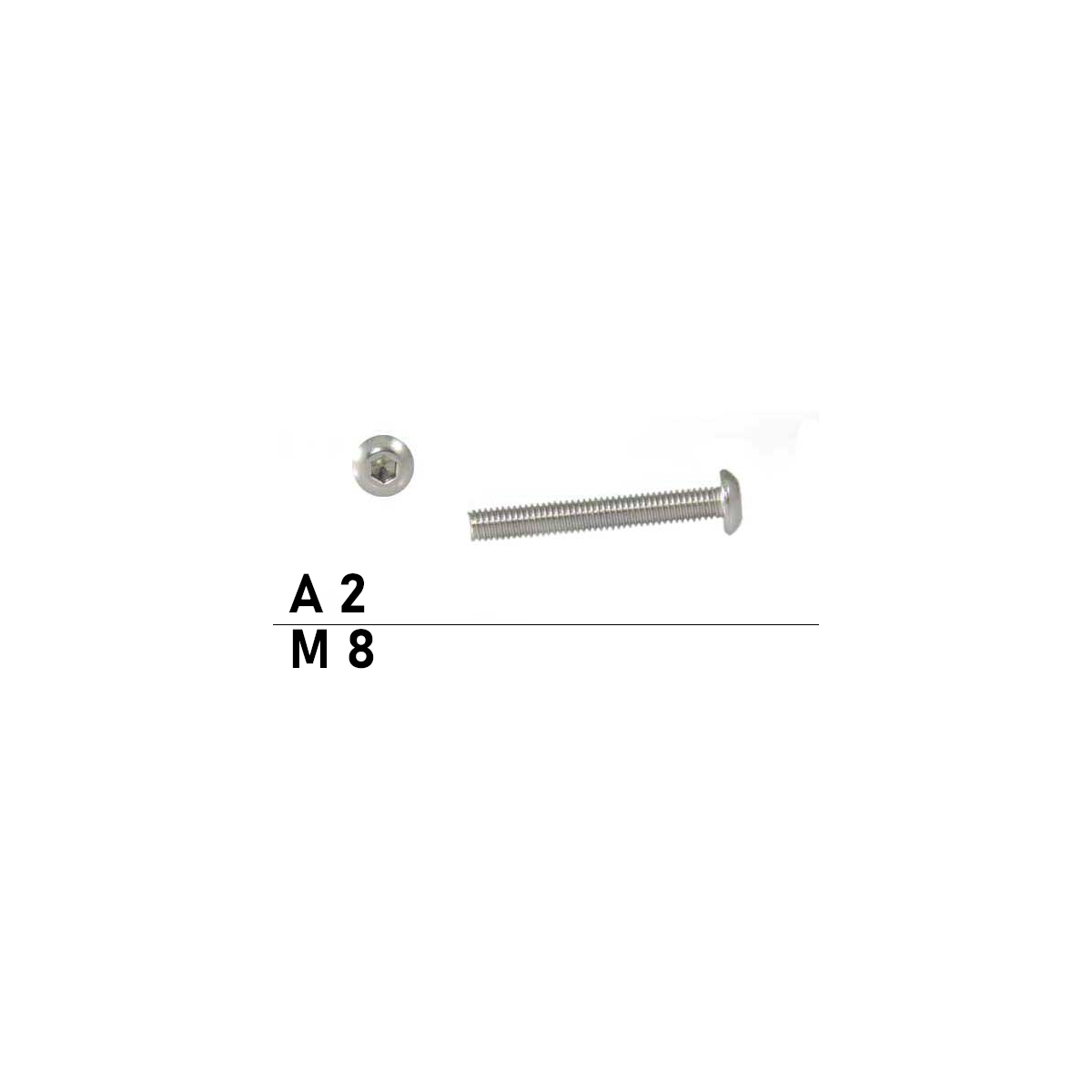 ISO 7380 Linsenkopfschrauben A2 - ISK - M8, € 13,42